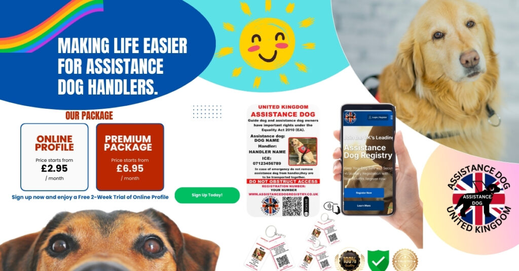 Assistance Dog Registry UK | ID Cards, Profiles & Handler Tools